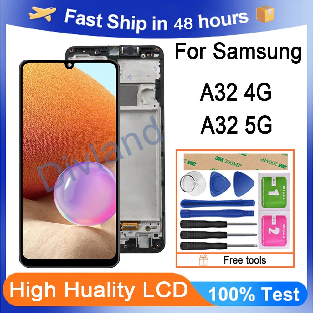 New LCD For SAMSUNG Galaxy A32 4G A32 5G LCD Touch Screen Replacement ...