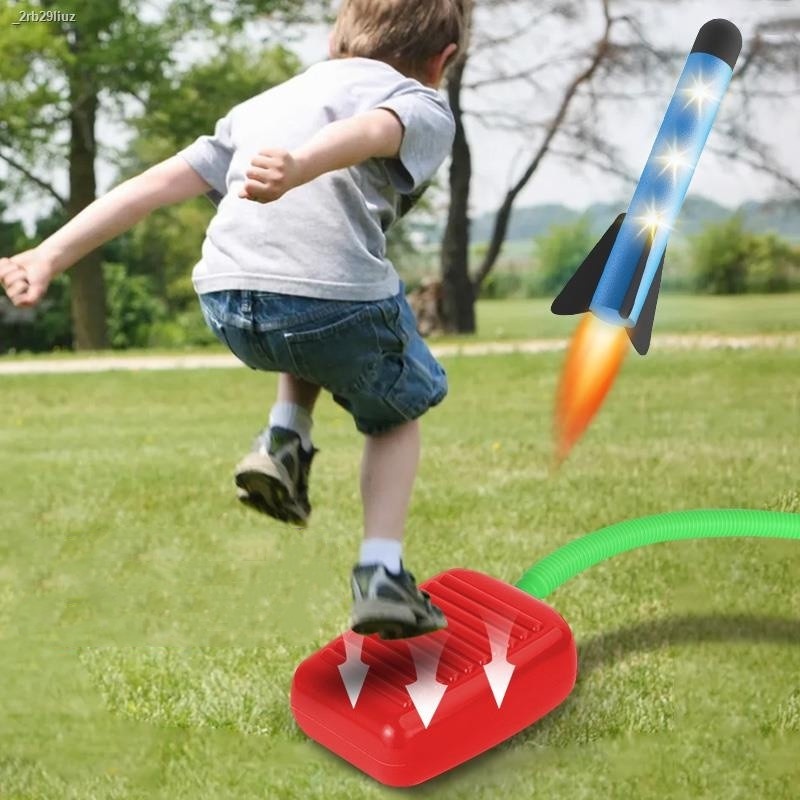 Outdoor Toy for Kids Toy Rocket Launcher for Kids Foam Rockets and ...