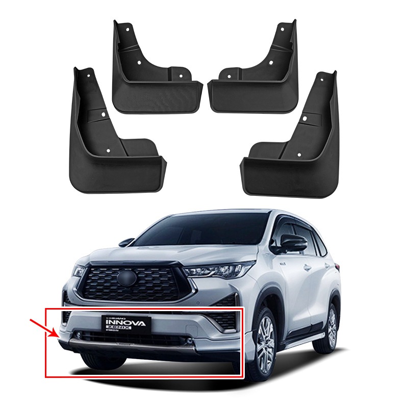 Car Accessories Mud Guard For Toyota Innova zenix 2023 2023 2024 Front ...