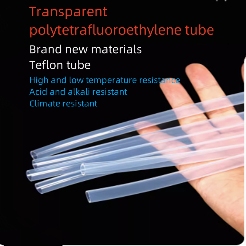 Transparent PTFE pipe PFA FEP resistant to high temperature, acid and ...