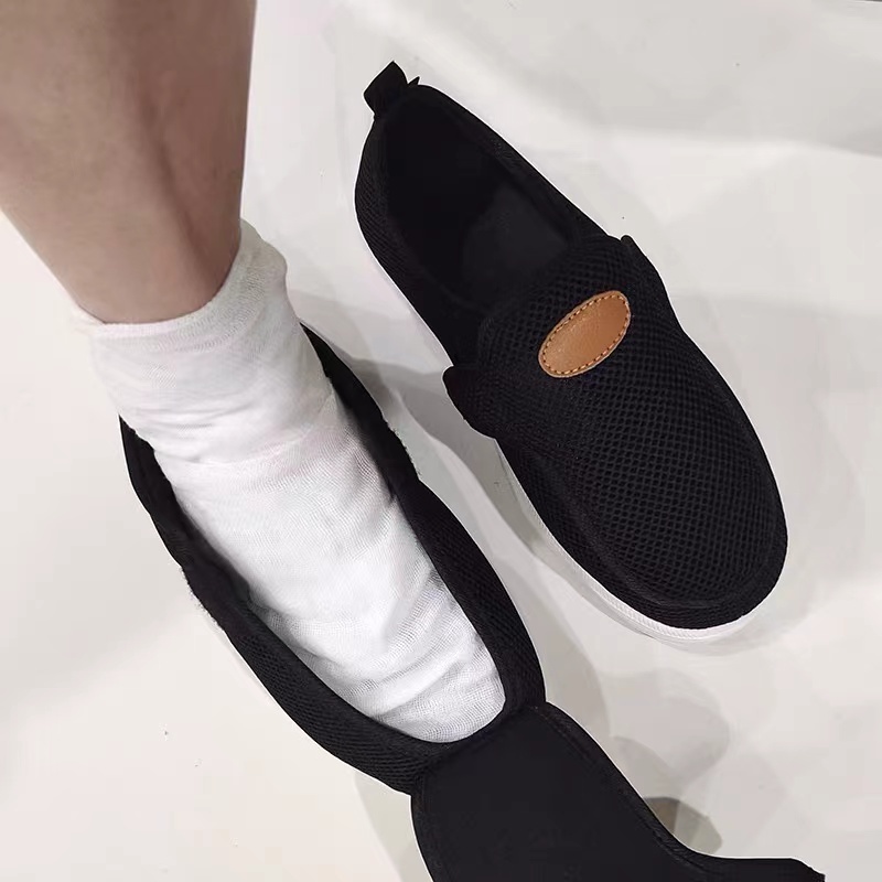 Elderly Foot Edema Walking Shoes Suitable for Diabetes Foot Edema, Wide ...