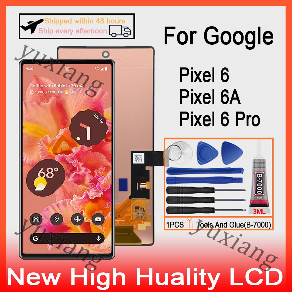 AMOLED OLED For Google Pixel 6 Pixel 6A Pixel 6 Pro LCD Display Touch Screen Replacement ...