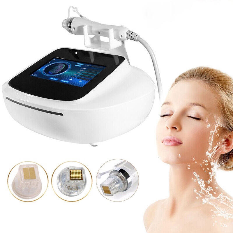 Portable Desktop Fractional Rf Microneedling Machine Gold Micro Needle ...