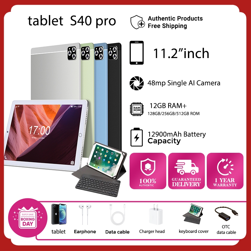 Samsung S40Pro Ultra Tablet White 11.2 Inch 12GB+512GB Gaming Tablet ...