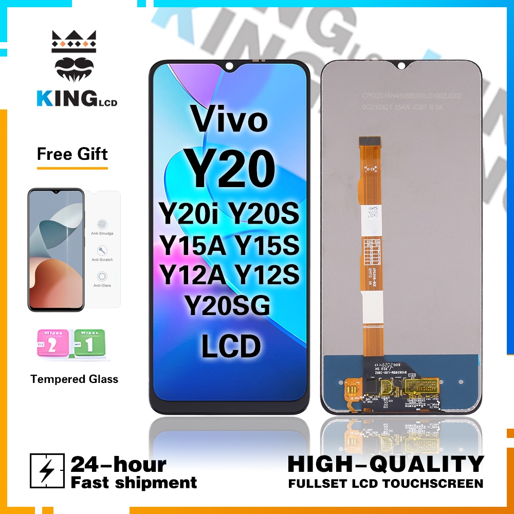 For Vivo Y20 Y20i Y20S Y20SG Y15A Y15S Y12A Y12S Y11A Y11S LCD Digital ...