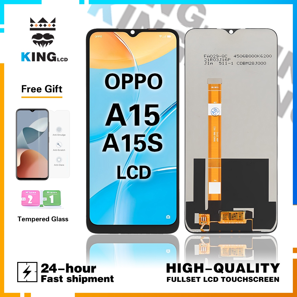 For OPPO A15 A15S LCD Digital Touch Screen Display Assembly for ...