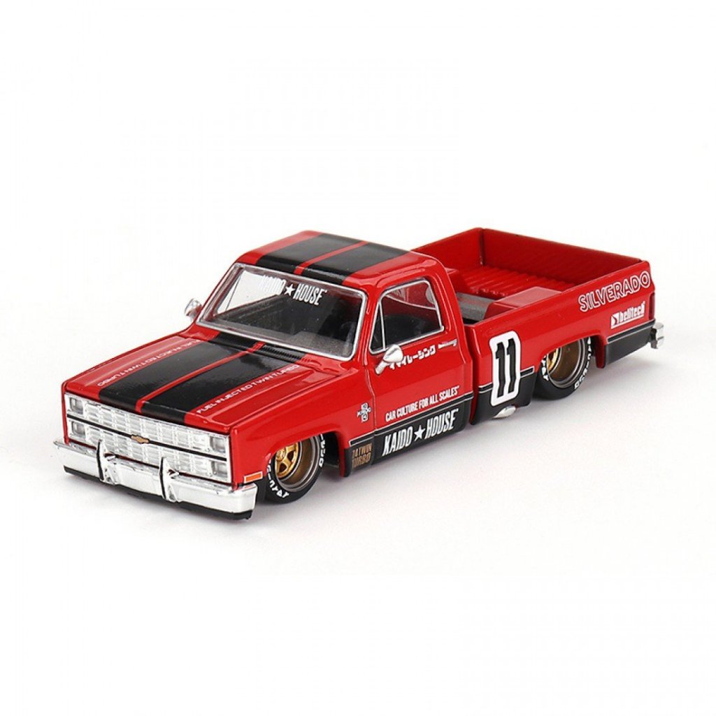 Mini GT KHMG066 X KAIDO HOUSE 1/64 CHEVROLET SILVERADO KAIDO V1 DIECAST ...