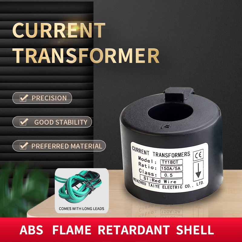 Mini Current Measurement Transformer KCT18 50A 75A 100A 150A 200A Din ...