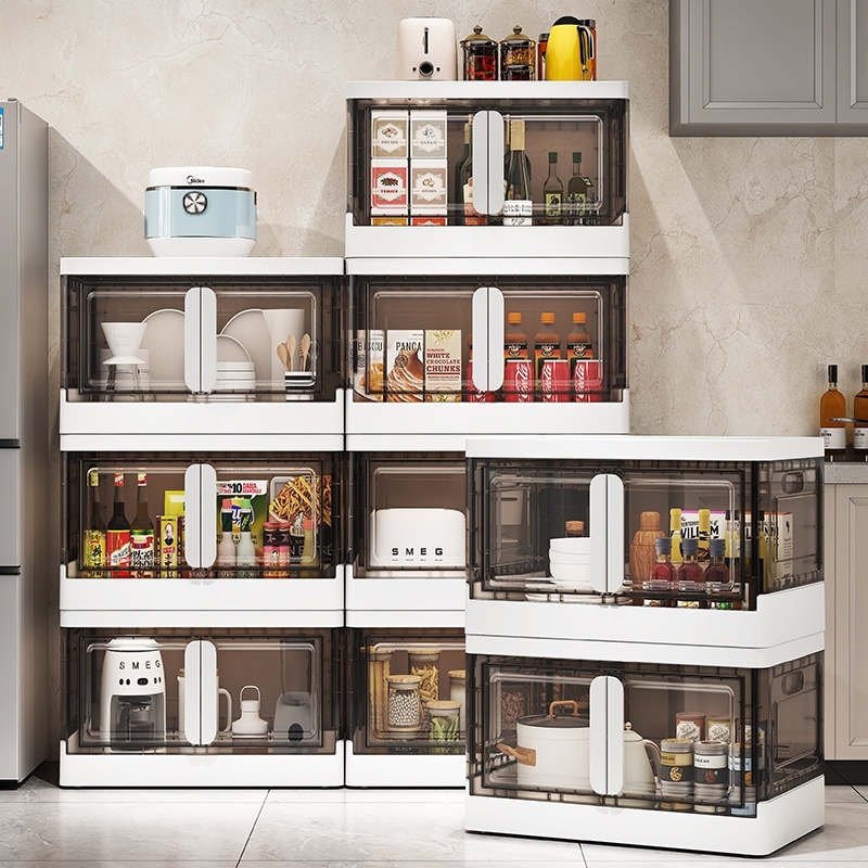 【Foldable Cabinet Organizer】Durabox Drawer Plastic Wardrobe Transparent ...