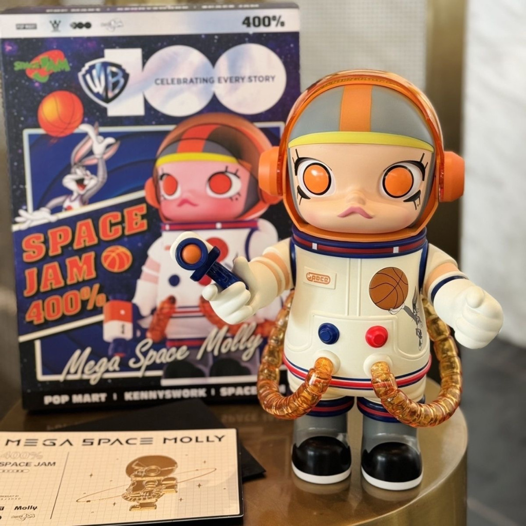POP MART MEGA SPACE JAM 400% SPACE JAM Astronaut BKPP | Shopee Philippines