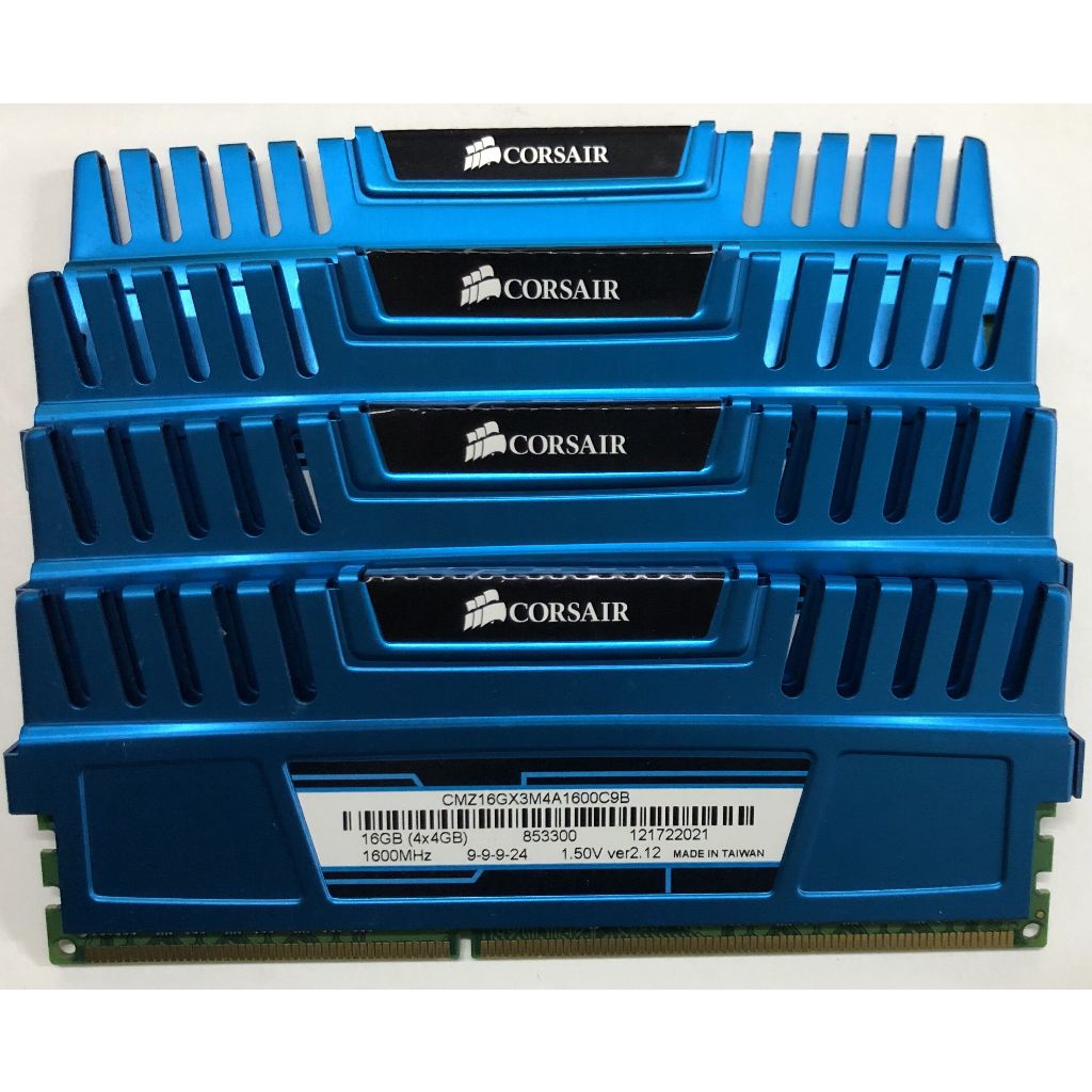 USED CORSAIR GAMING RAM DDR3 PC3 4GB 8GB 16GB 32GB 1333MHZ 1600MHZ ...