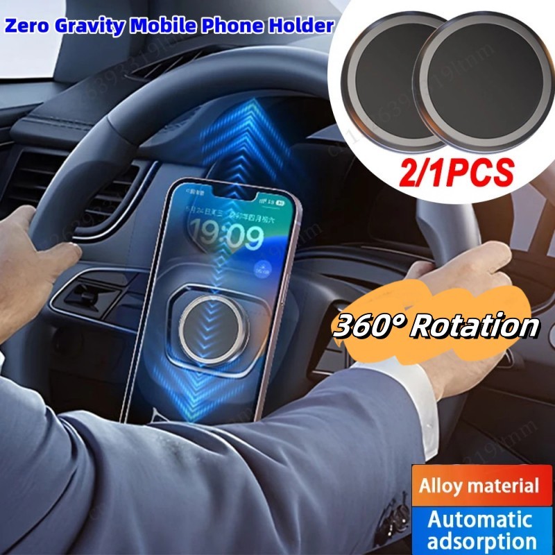 Magnetic Car Phone Holder Car Steering Wheel Mobile Smart Phone Stand ...