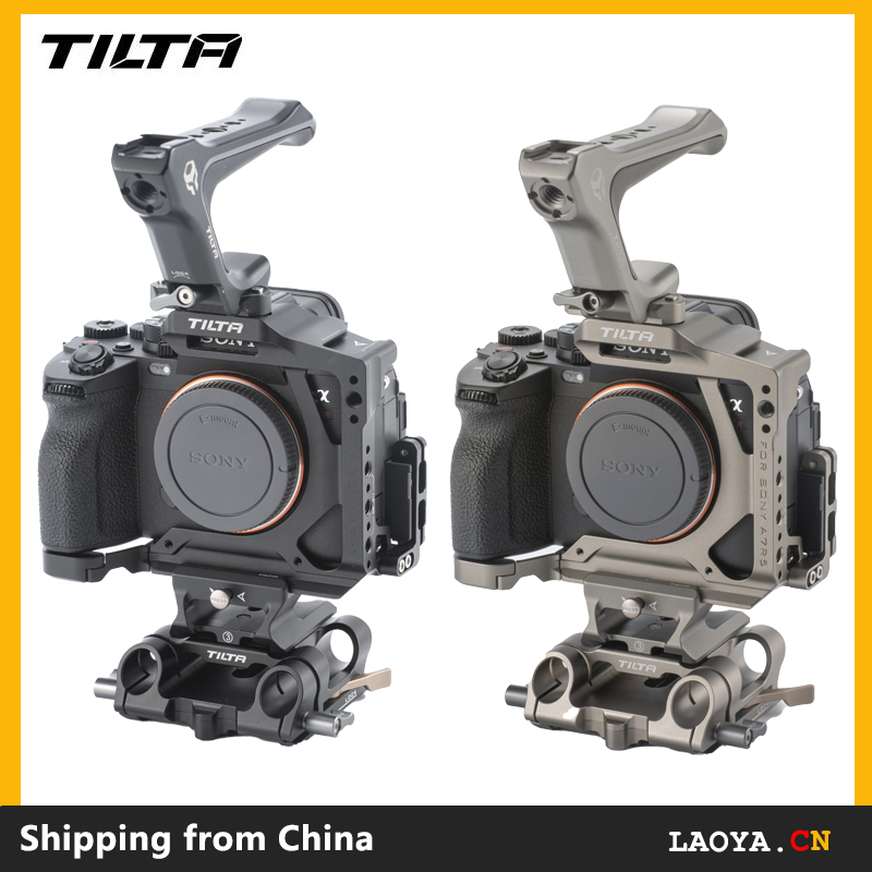 TILTA Sony a7R5 a7R4 A7S3 A7 IV Half Camera Cage A7RV A7RIV A7R4 A7M4 TA-T46-HCC-B TA-T46-HCC-TG ...