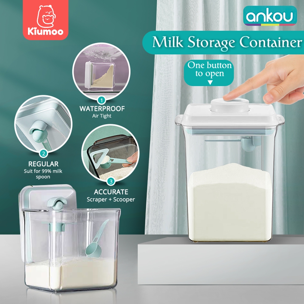 Ankou Milk Storage Container for Baby Air Tight Milk Powder Container ...