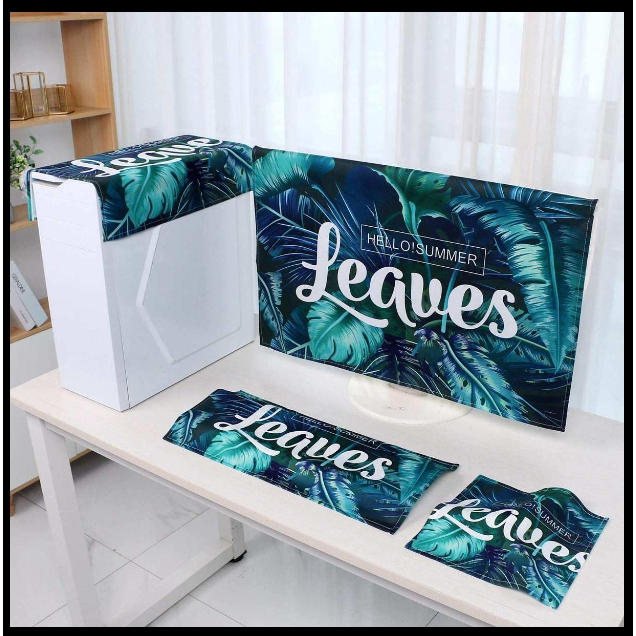 Nordic crystal Screen covers flannel art INS wind computer dust cover ...