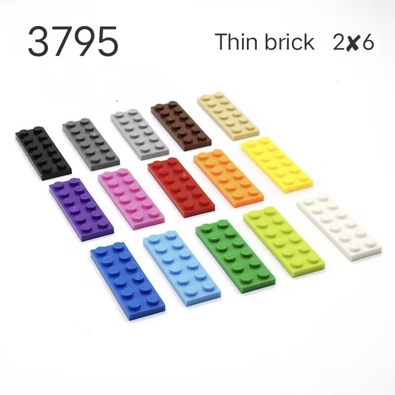 Diy Small Particle Building Blocks Compatible with 3795 Basic ...