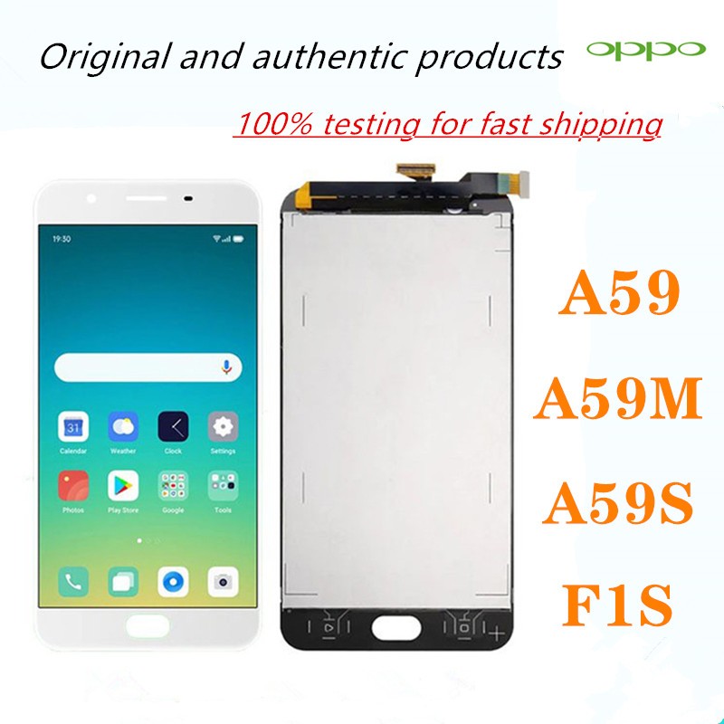 【in stock】Lcd For OPPO F1S LCD OPPO A59 LCD Display Touch Screen Digitizer Complete For OPPO A59 ...