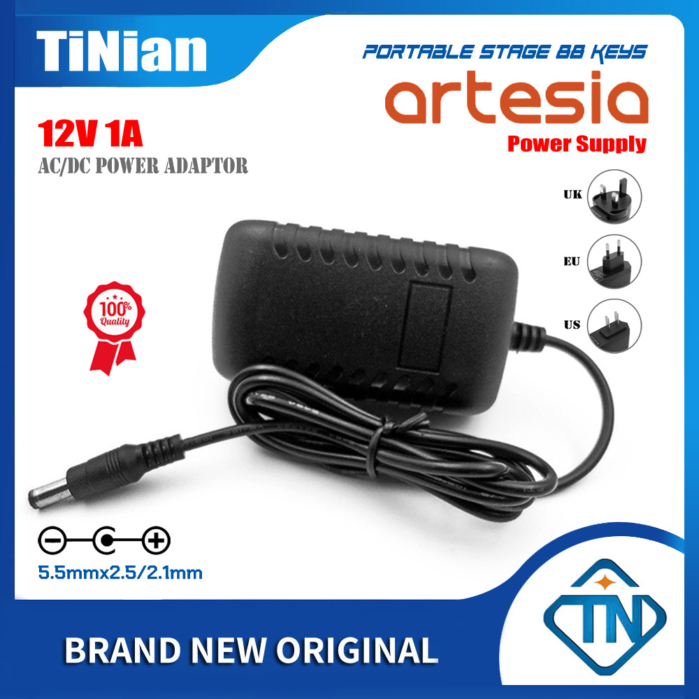 12V 1A AC/DC Adapter Power Supply for Artesia PA-88 PA-88H PA-88W ...