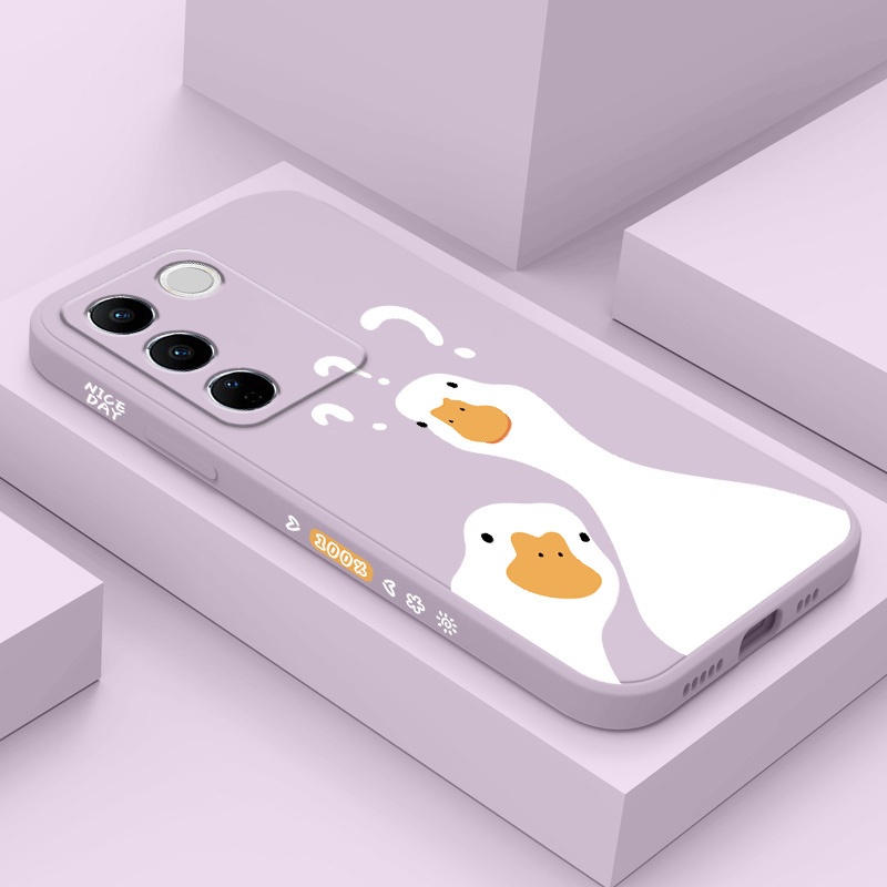 Stunned Duck Phone Case For VIVO V29 V29E V27 V27E V23 V25 V25E V23E ...