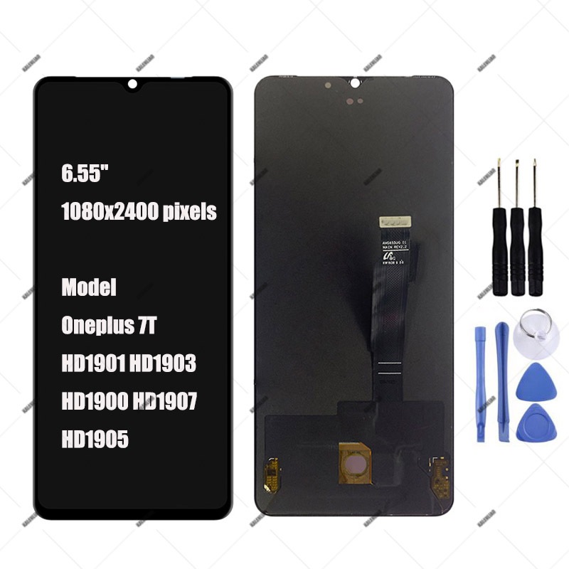 6.55" Original Oneplus 7T LCD Display Touch Screen Digitizer Assembly ...