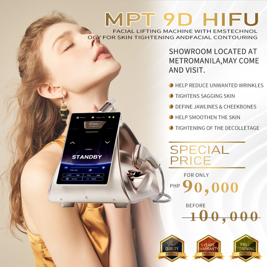 portable hifu machine facial Lift machine 9D Korea High Frequency HIFU ...