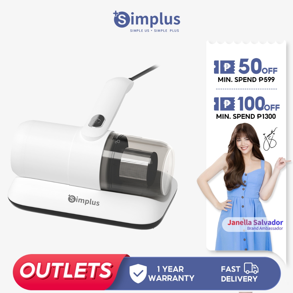 Simplus Dust Mite Vacuum Cleaner Handheld Mite Remover for Bed, Sofa ...