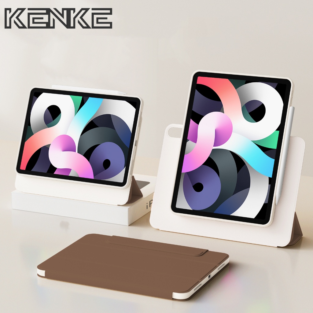 KENKE ipad case detachable tablet bag Acrylic HD Transparent case for ...