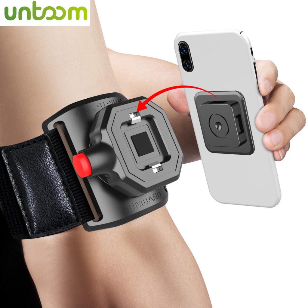 Untoom Universal Running Armband Quick Removable Sports Wristband Cell ...