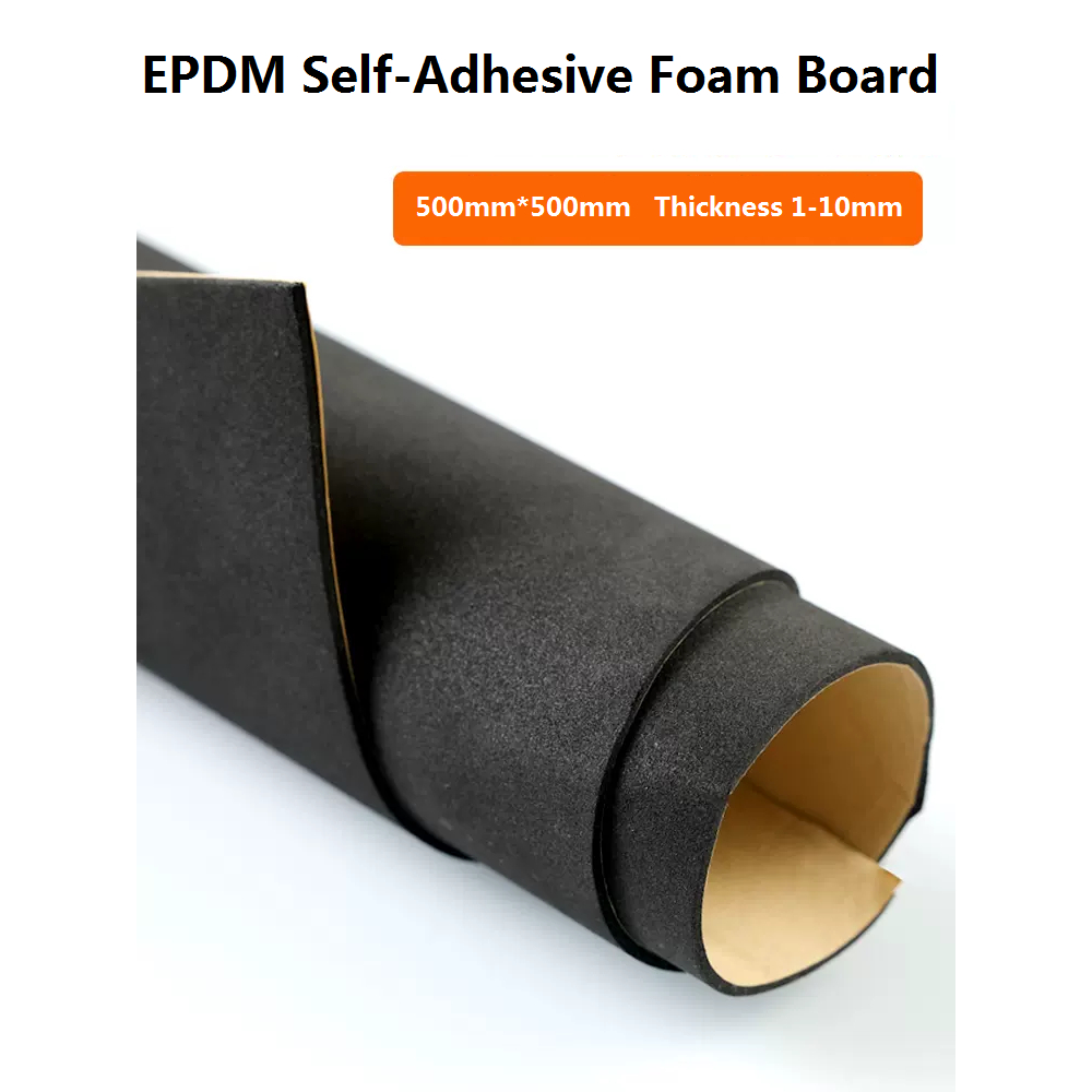 EPDM Foam Board With Adhesive Sponge Board Shock Absorber Board Sound ...