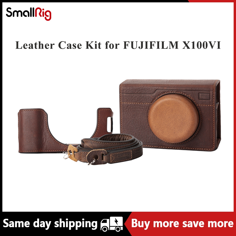 SmallRig Fujifilm X100VI camera leather case set 4558 | Shopee Philippines