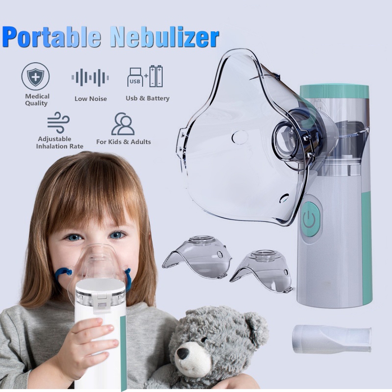 Portable Nebulizer For Asthma Inhaler Ultrasonic Spray Nebulizer ...