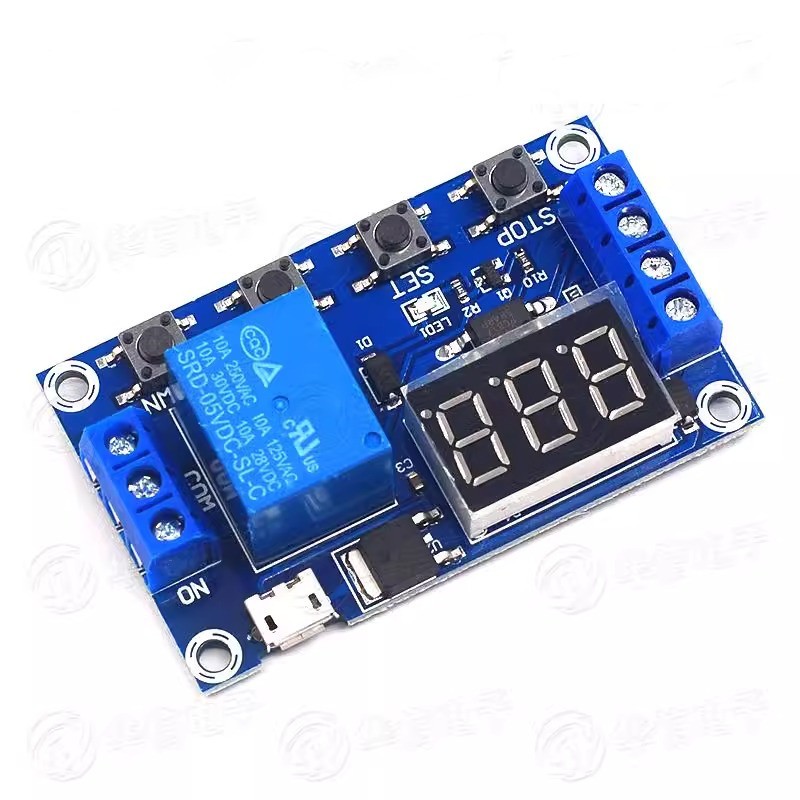 Delay Power Off Disconnect Trigger Circulation Timing Circuit 1 Circuit 6-30V Switch Relay Delay ...