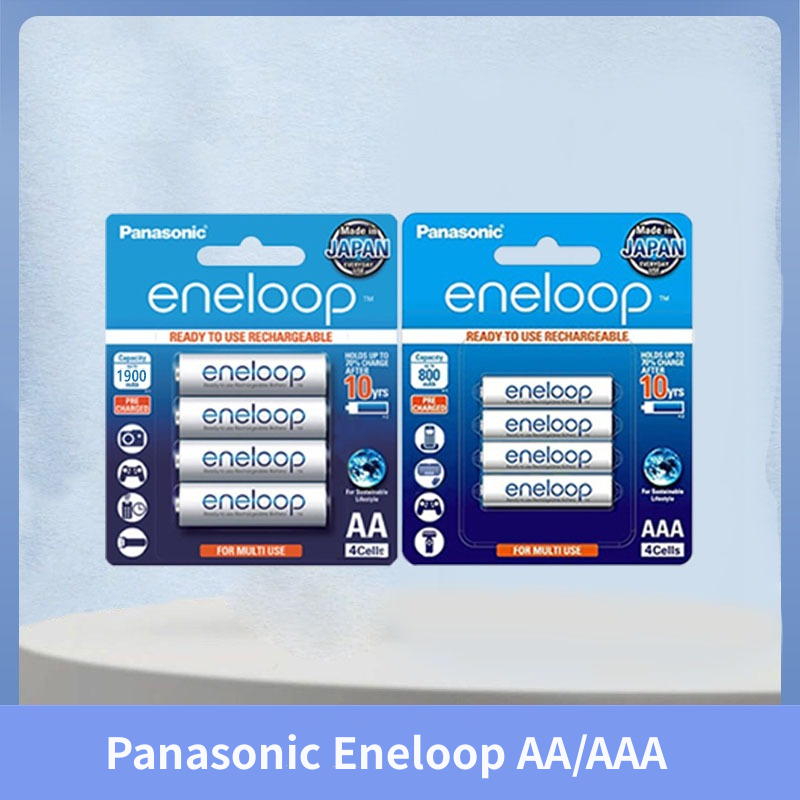 Panasonic Eneloop Rechargeable Battery AAA and AA Battery 1.2V Ni-MH ...
