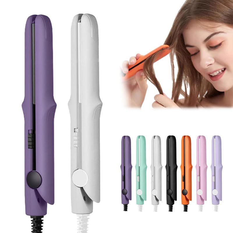 Straight hair and curly hair dual-purpose curling iron dormitory can be ...