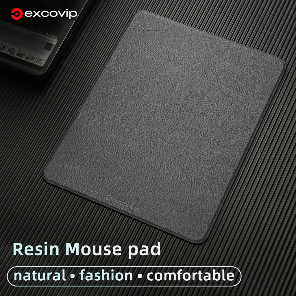 Excovip Resin Mouse Pad Anti-Slip Wear-Resistant Dirt-Resistant ...