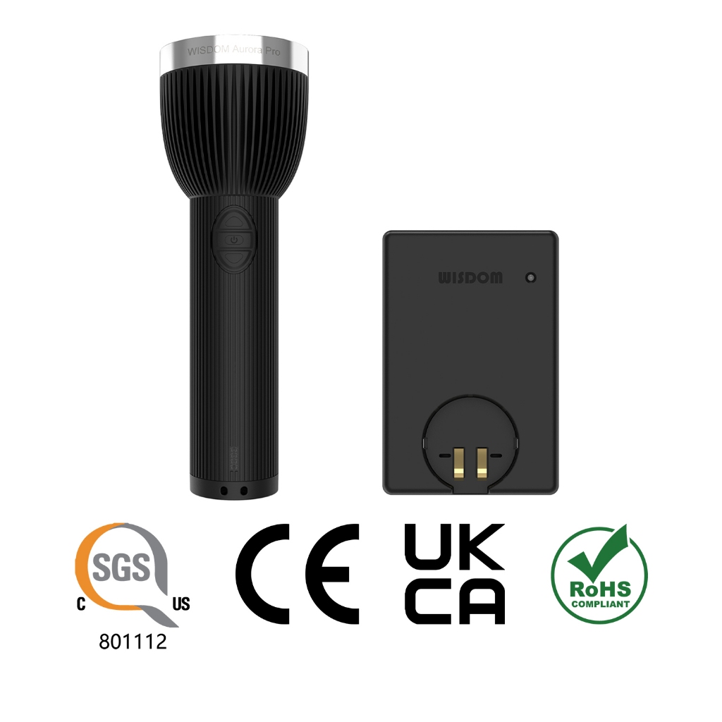 WISDOM AURORA Pro Powerful Flashlight- Class I Division 1 Explosion ...