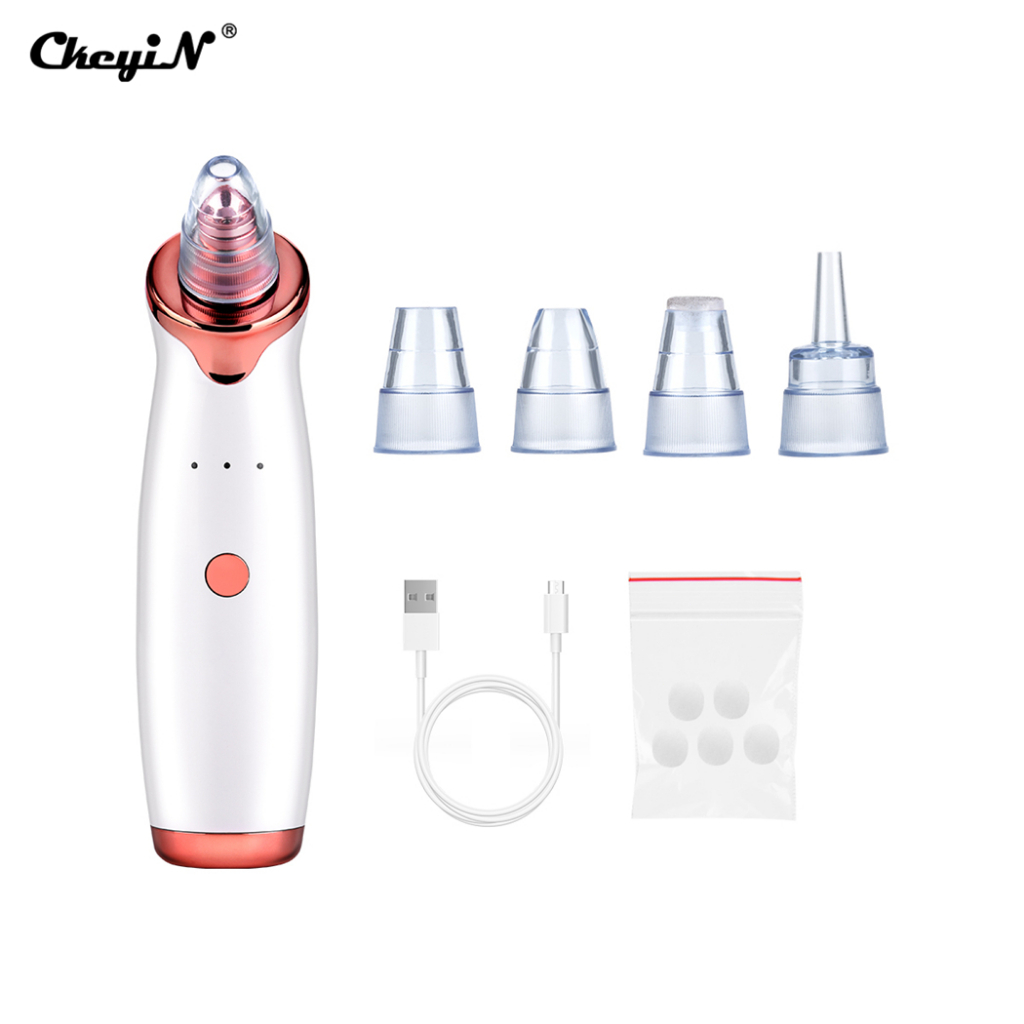 Ckeyin Blackhead Remover Electric Vacuum Suction Blackhead Extractor ...