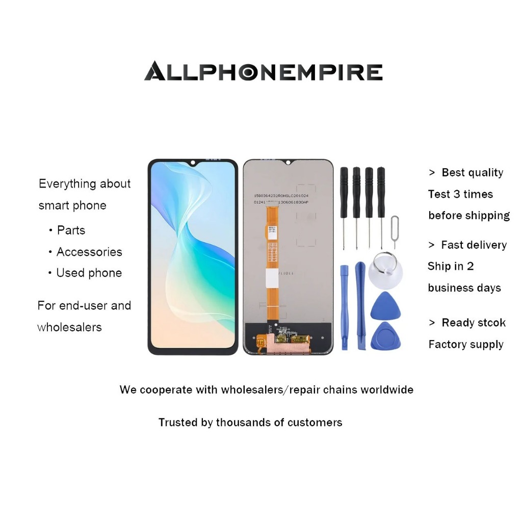 For vivo Y33S/Y21T/Y33T/Y74S/Y76 5G/Y76S LCD screen replacement Digitizer Full Assembly Display ...