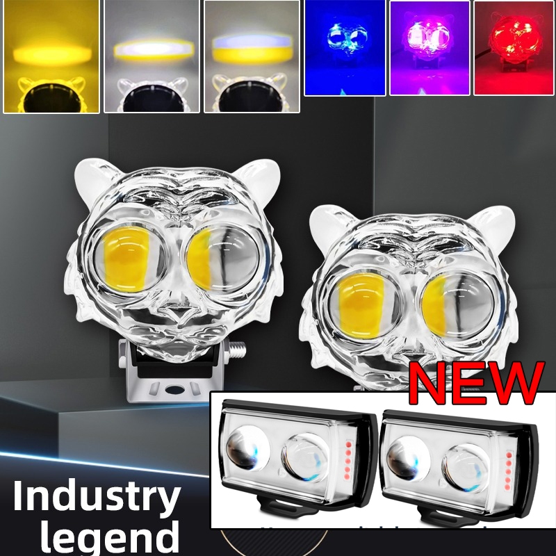 8 modes Super Bright Mini Driving Light Set Led Lights Motorcycle ...