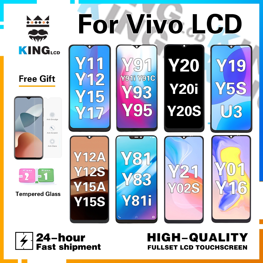 For Vivo Y11 Y12 Y15 Y17 Y3 Y91 Y91i Y91C Y93 Y95 Y1S Y20 Y20S Y20i Y20SG Y15A Y15S Y12A Y12S ...