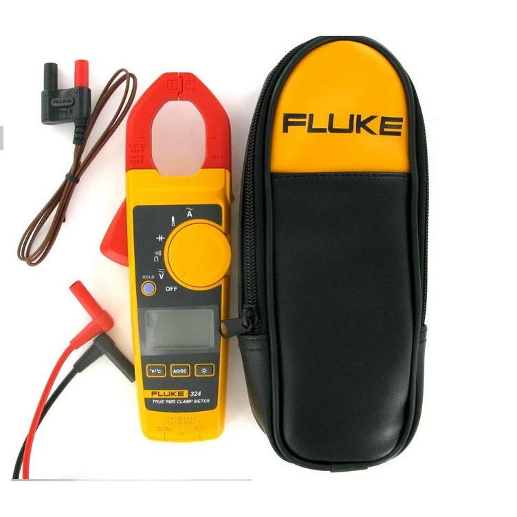 Fluke 324 Original Fluke324 True RMS Clamp Meter 600V AC/DC 40A/400A ...