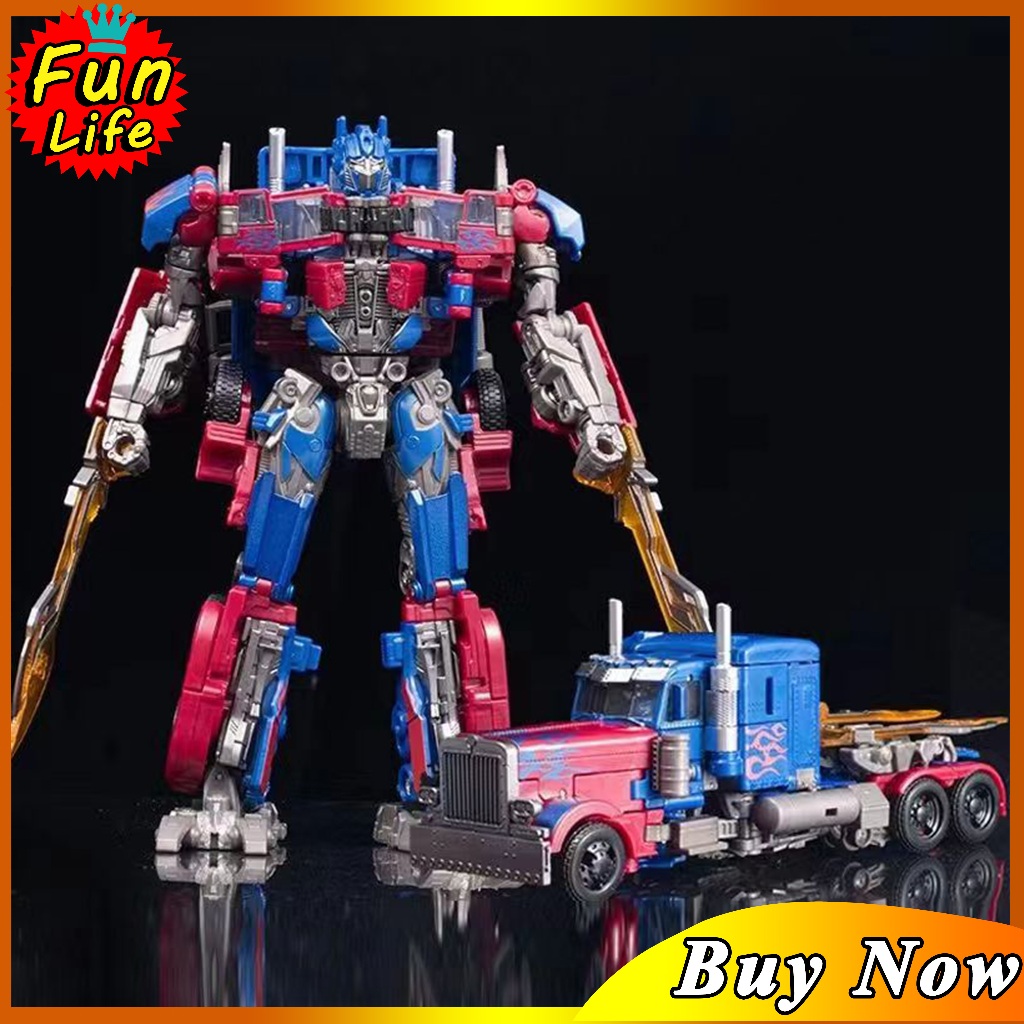 Transformers toys bot Hero Pillar Optimus Prime King Kong Autobot Alloy ...