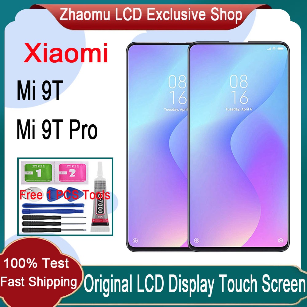 Original AMOLED Xiaomi Mi 9T Mi 9T Pro LCD Display Touch Screen ...