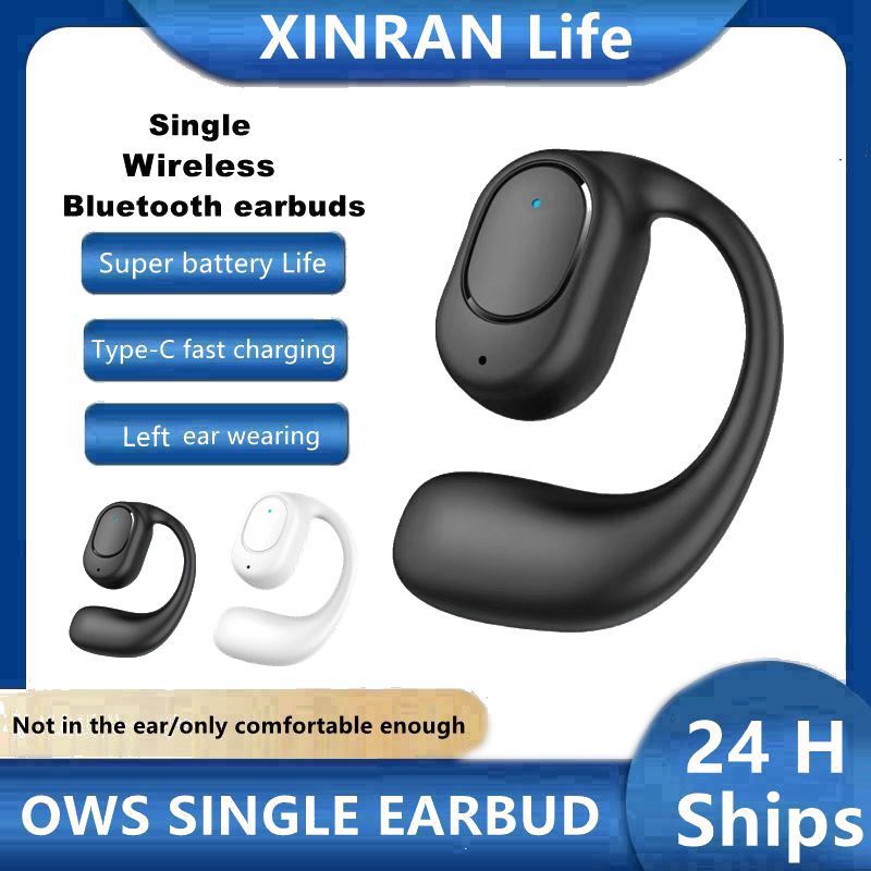 XINRAN OWS single-ear Earbuds Bluetooth Wireless Earphone True Bass Stereo Big Capacity Battery ...