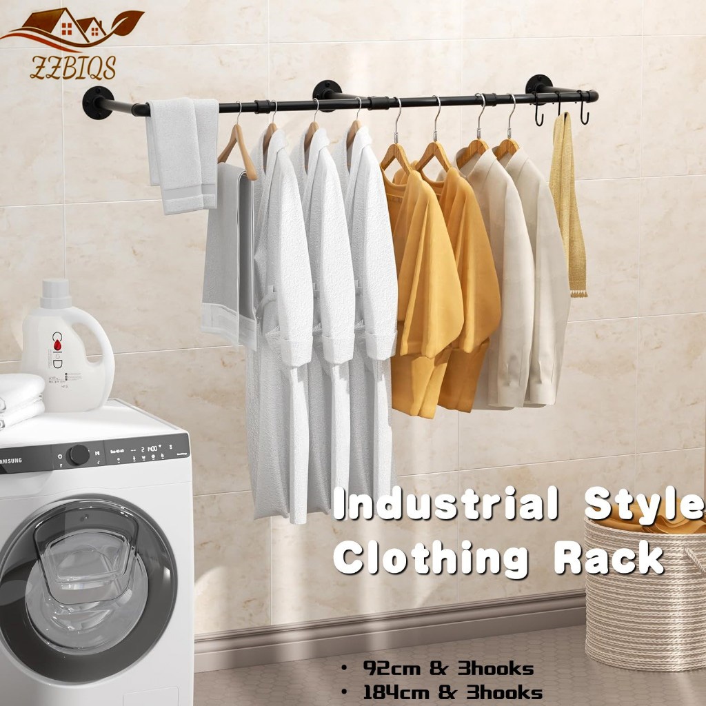 Wall Clothes Rack Clothes Drying Rack Space-saving Wall Mounted ...