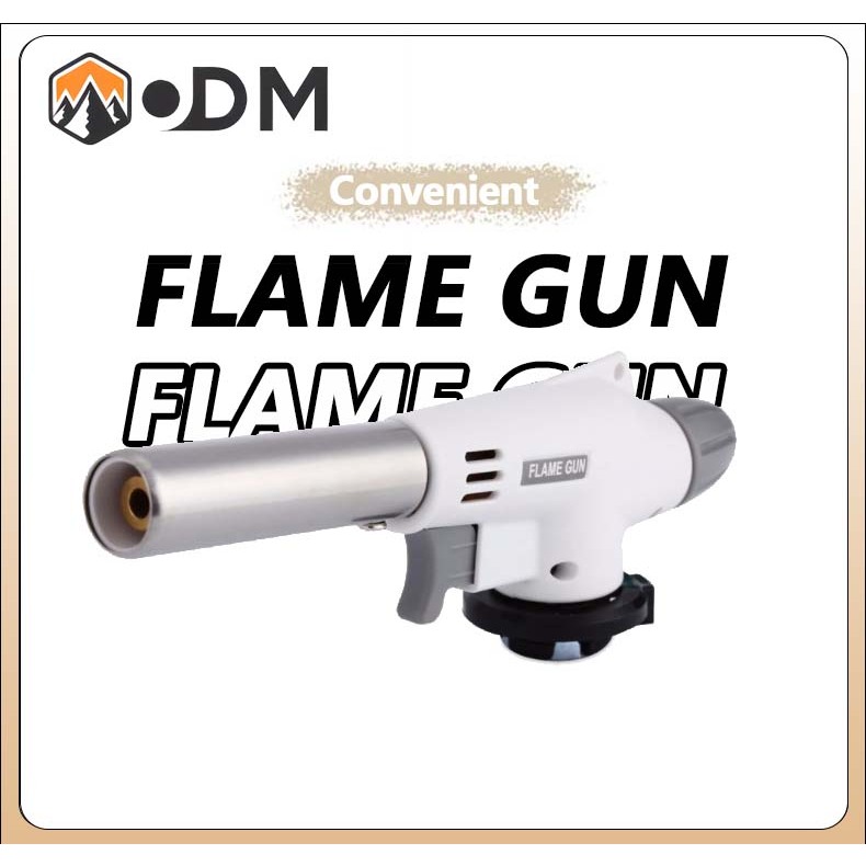 OUTDOORMORE Butane Torch Gun Torch Gun Butane Auto Ignition Jet Burner ...