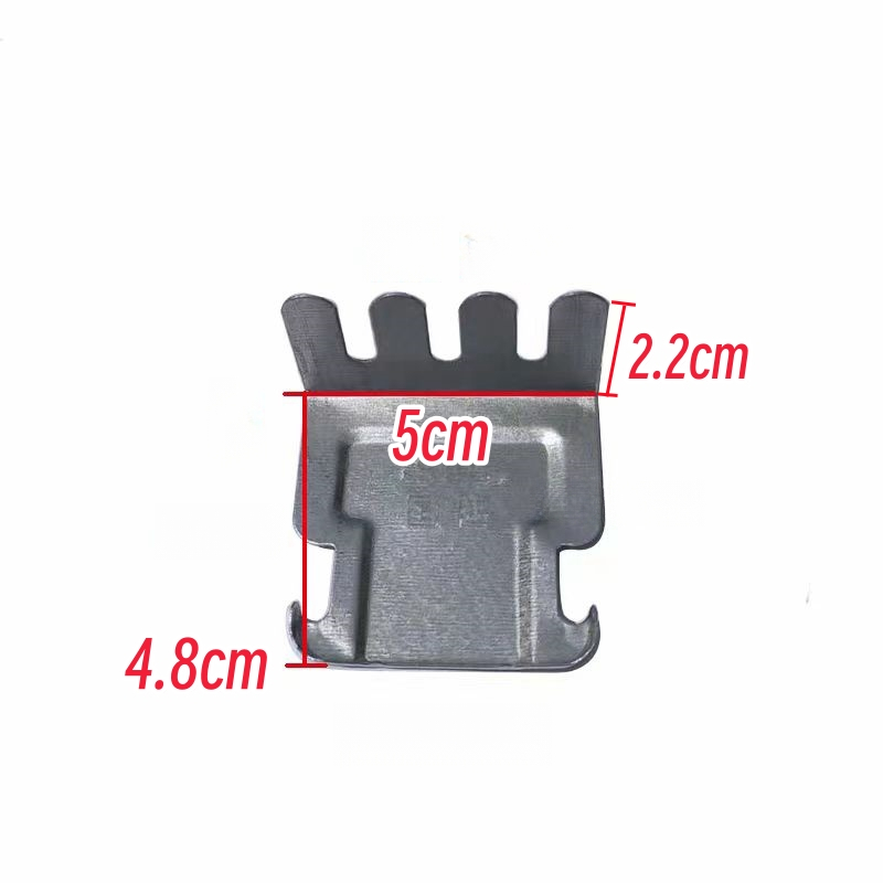 (100pcs) W clip for Ceiling Work C-Channel Fitting Double furring clip ...