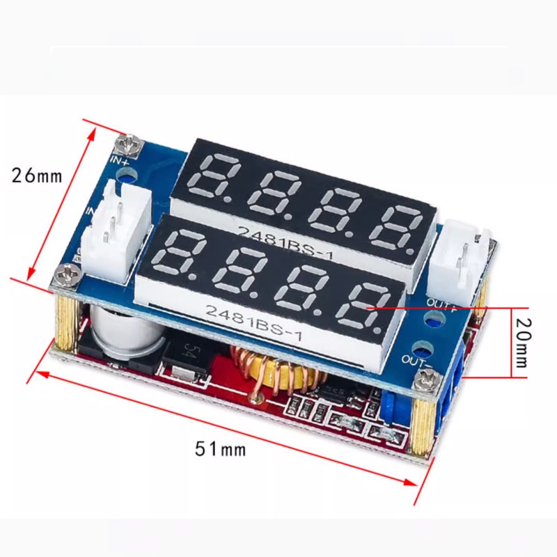 Constant current and constant voltage 5A Li-ion battery charging LED ...