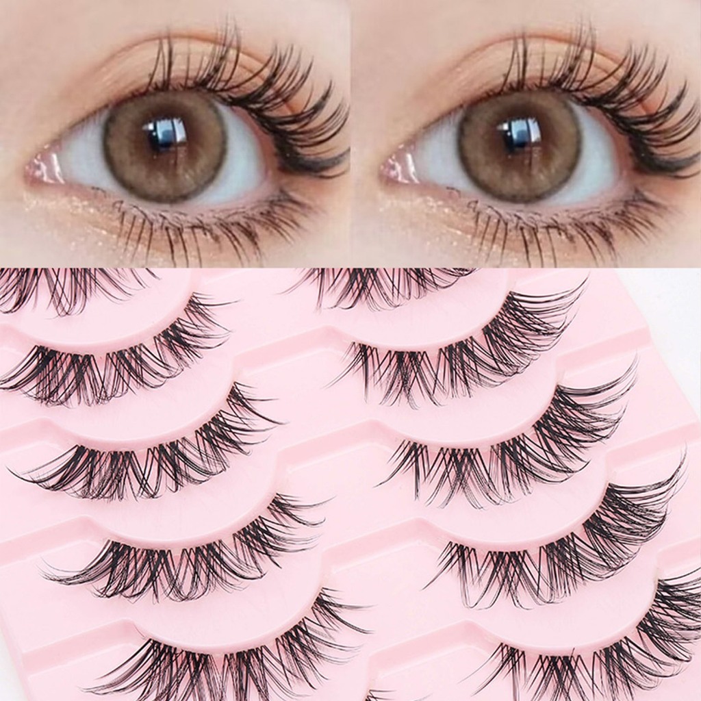 10 Pairs of Large Curly Curly False Eyelashes | Shopee Philippines