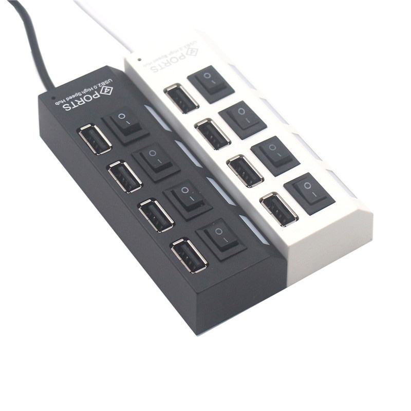USB Hub Adapter Multi Ports Use Power Adapters Extensor USB 2.0 PC ...
